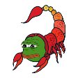 BetterTTV - scorpionPepe by kokumotsuchan